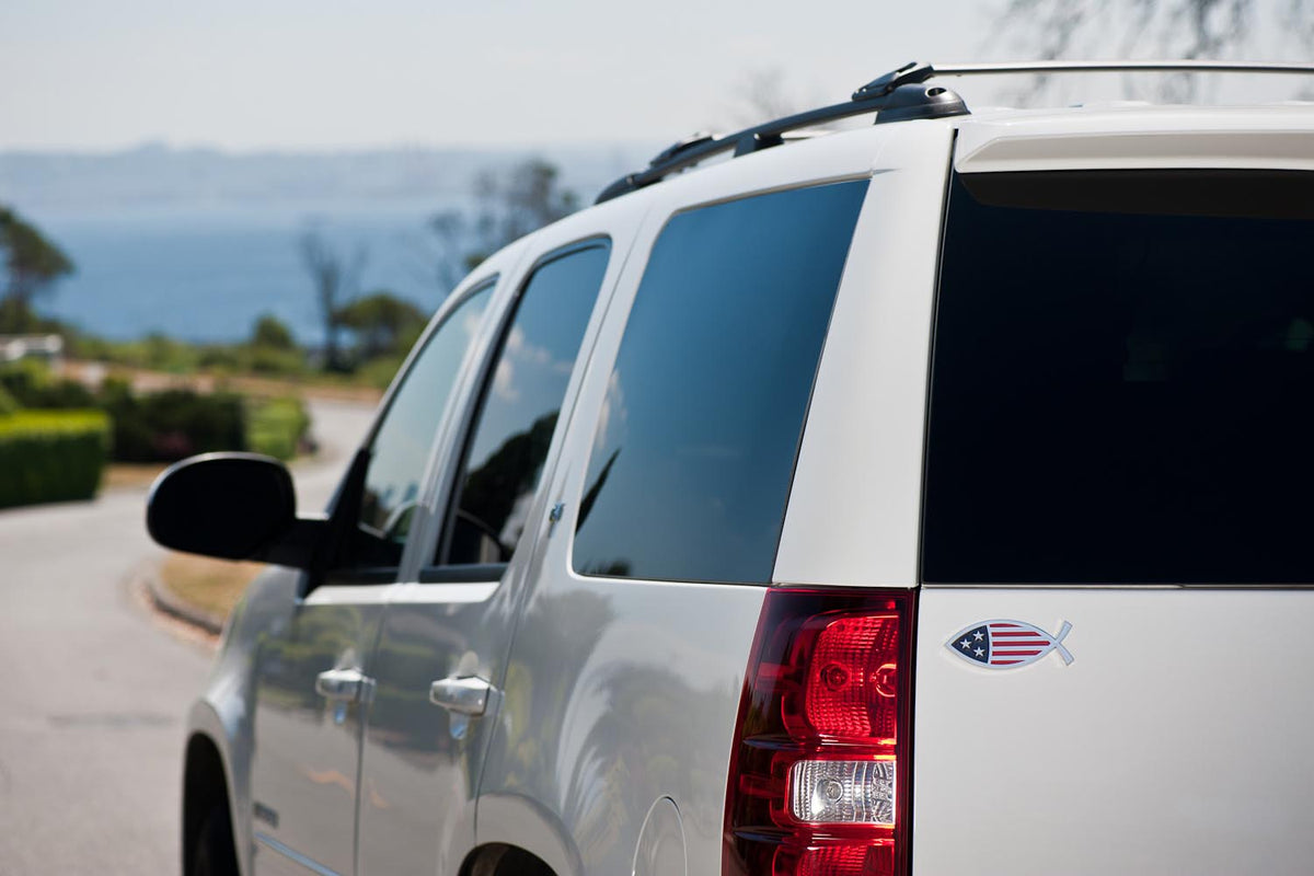 Star-Spangled Fish | USAFish.com - Christian Fish USA Flag - Old Glory ...